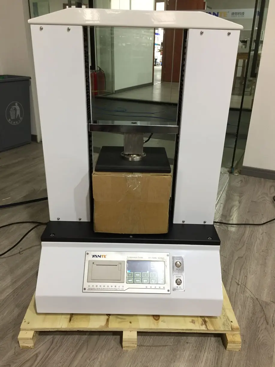 Yt-yskn Carton Box Compression Test Bat Compression Test Machine ...