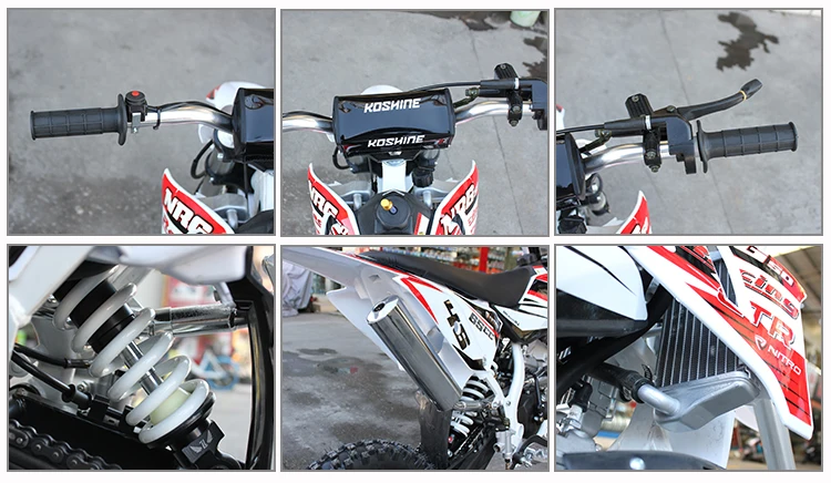 65CC Fanxin Dirt Bike - Kick Start, 2 Stroke, Water Cooled