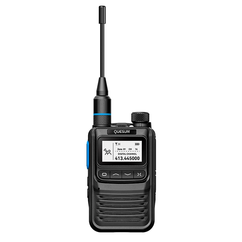 M7 DMR Two Way Radio 2W Power License Free FM Digital and Analog ...