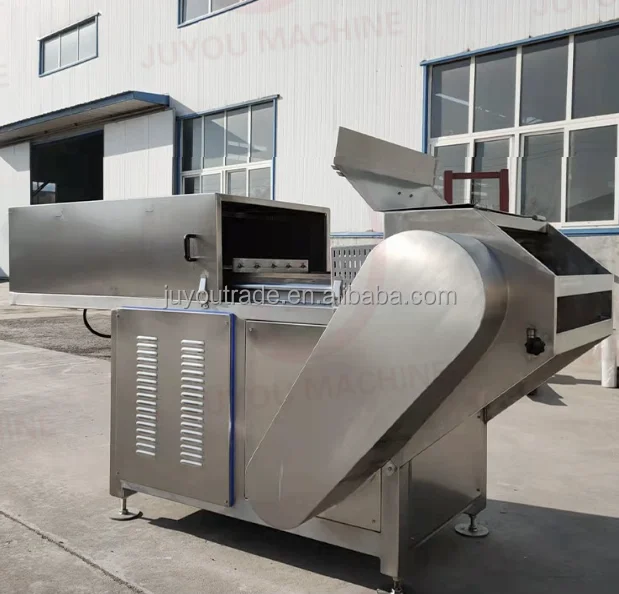 Stainless Steel Frozen Meat Block Flaker - High Performance