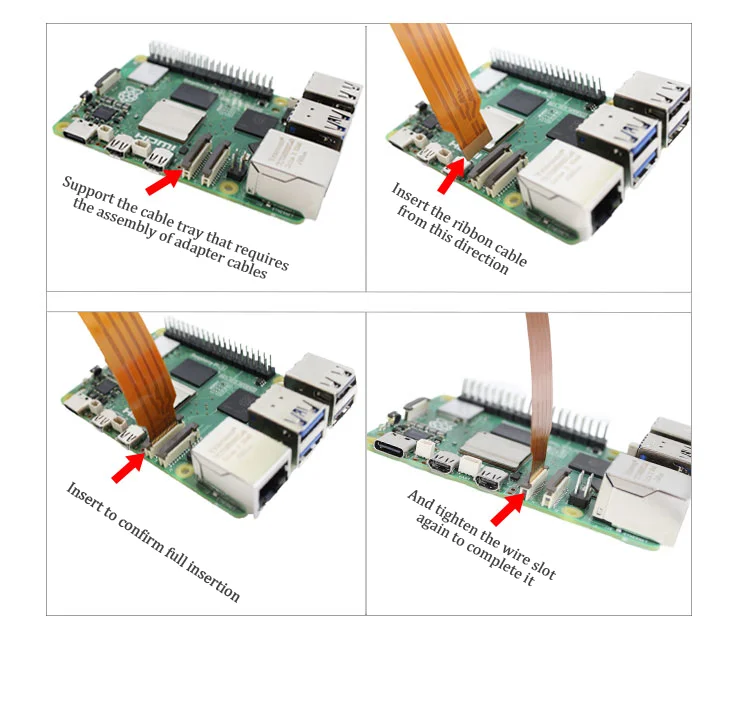 Raspberry Pi 5th Generation Csl/dsi 22pin To 15pin Original Flexible ...