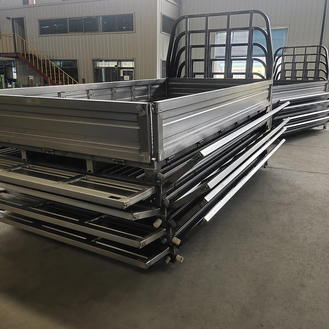 Customized Aluminum Cargo Box Flatbed Truck Body Parts Dropside Truck ...