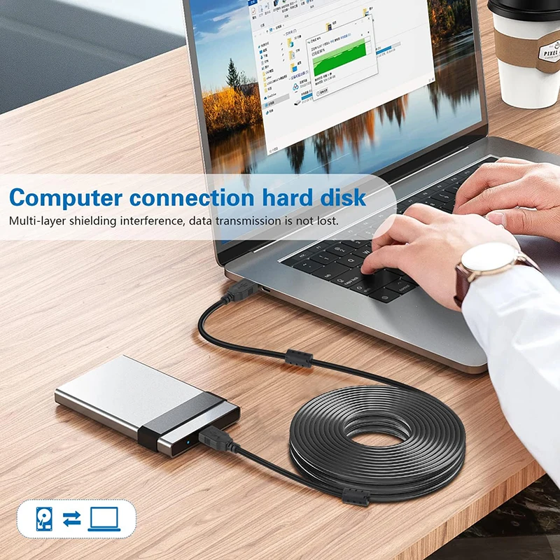 1m 2m 3m 5m 10m Usb 2.0 Type A Male To Male Usb Extension Cable Female To Male Usb2.0 Extension ...