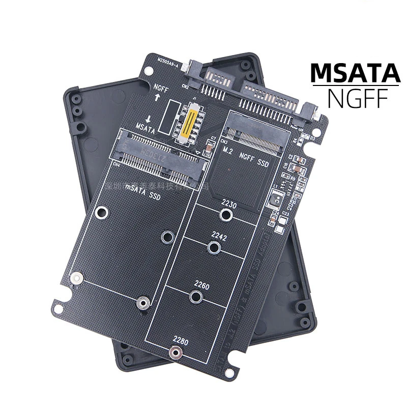 M.2 Converting Solid-State SSD to Raw Sata3 Ngff Msata to Serial Port Conversion Card Dual-use ...