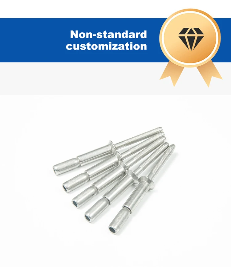 China Blind Rivet Stainless Steel Stem Break Blind Pop Rivets Open Type ...