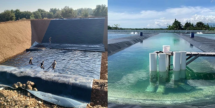 Hdpe Landfill Dam Waterproof Membrana Hdpe Geomembrane Liner For Fish ...