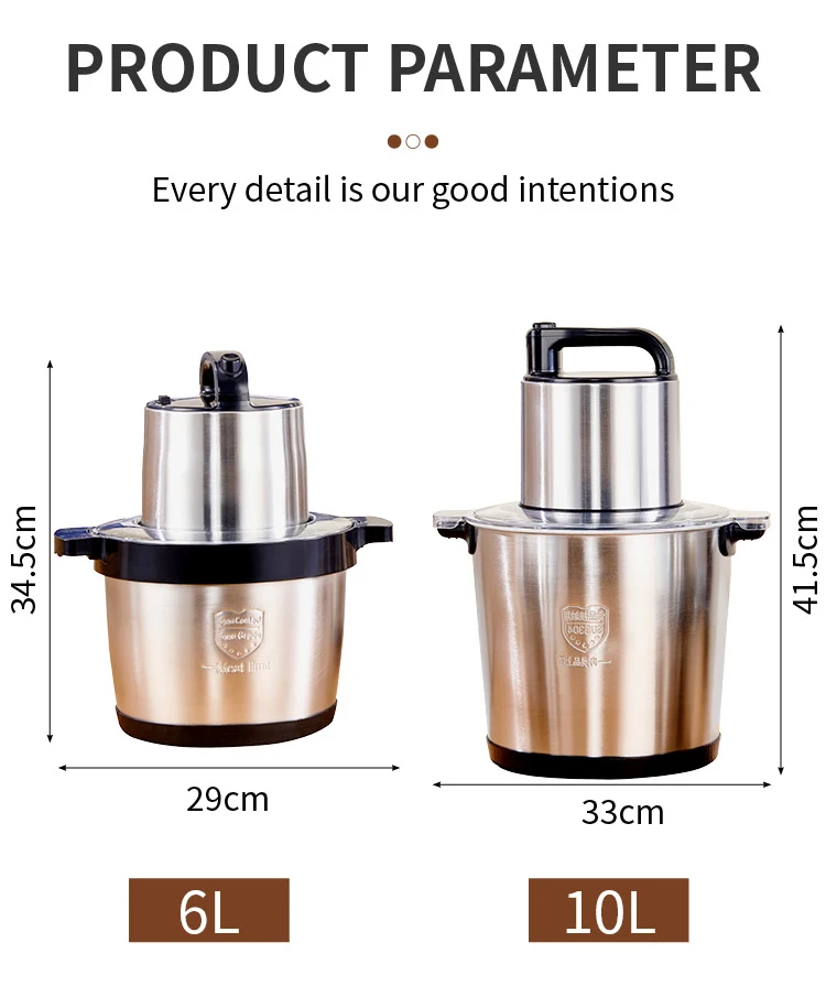Yam Pounder Fufu Pounding Machine - 6L/10L Electric Grinder