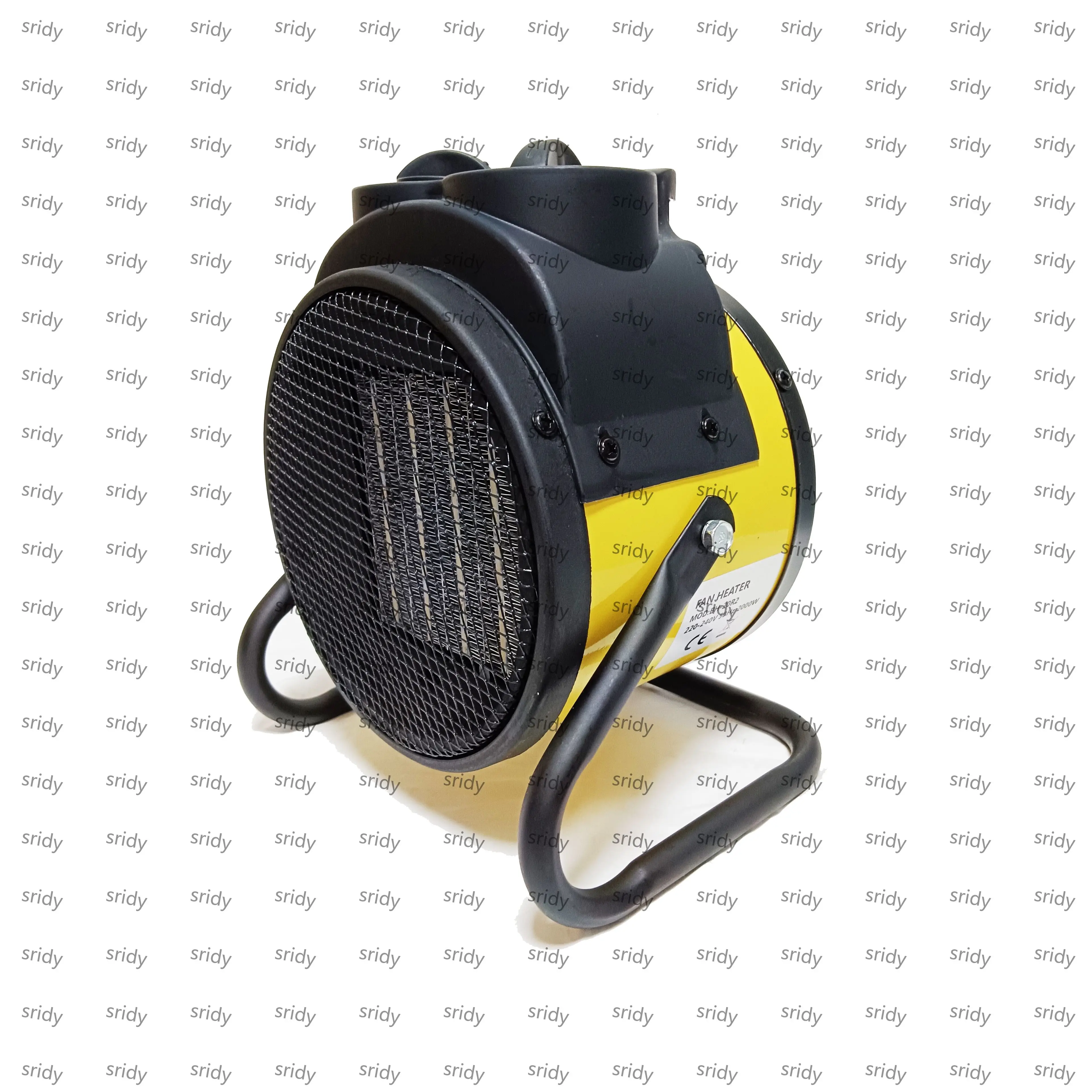PTC Fan Heater Ceramic Space Heater 2Kw Industrial Electric Air Heater ...