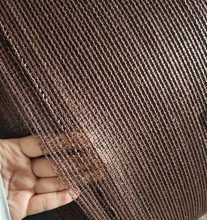 Windbreak Netting Black Color Tape Net 180gsm Garden Privacy Fences Net ...