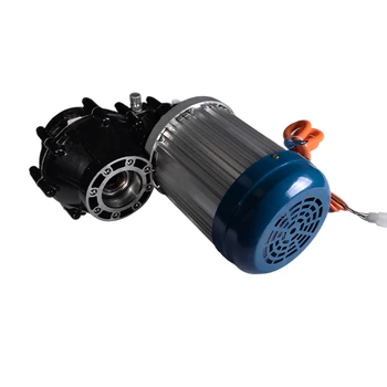 High Power Rickshaw 1200w Electric Tricycle Rear Axle Tricycle Dc Motor 140 Round Differential ...