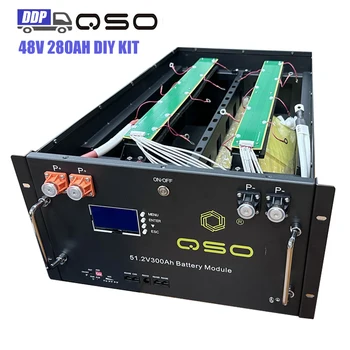 Qishou 48v 16s Diy Lifepo4 Battery Box Kit With Bms For 24v 48v 230ah ...