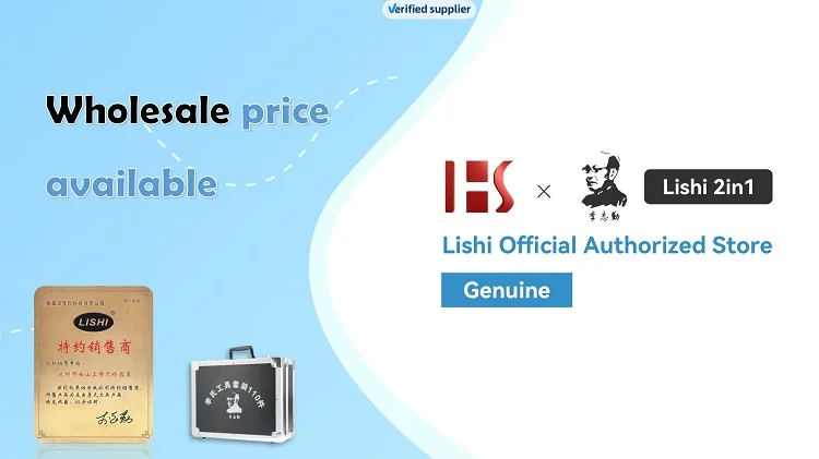 Lishi 2in1 Tool Set - 61 Pcs Lock Pick Decoder Kit