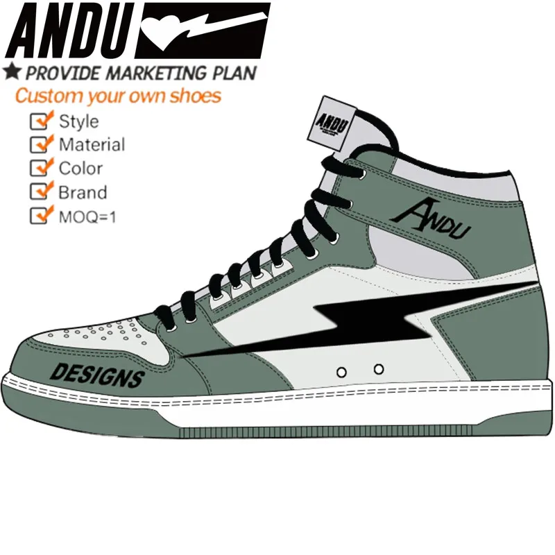 Luxury Custom Logo Design for Sport Shoes - Men's Casual