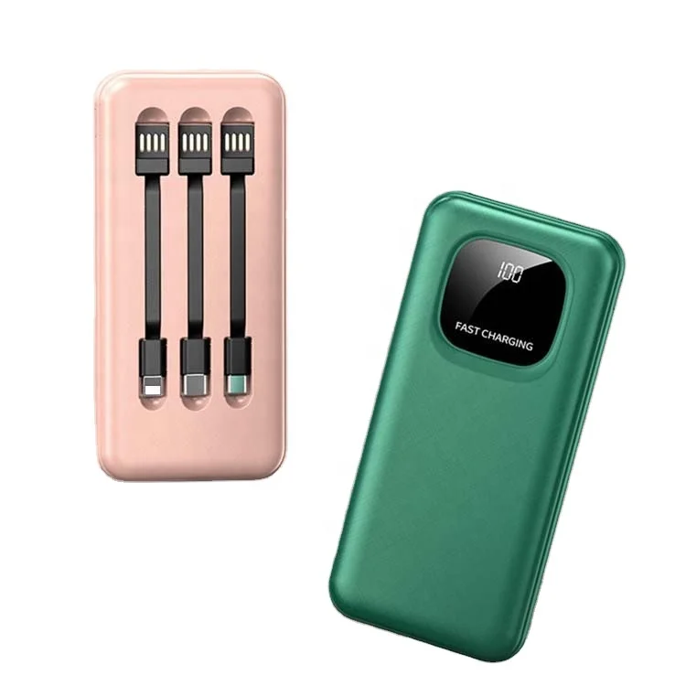 Customized Portable Power Bank 10000mah 20000mah With Power Banks Fast ...