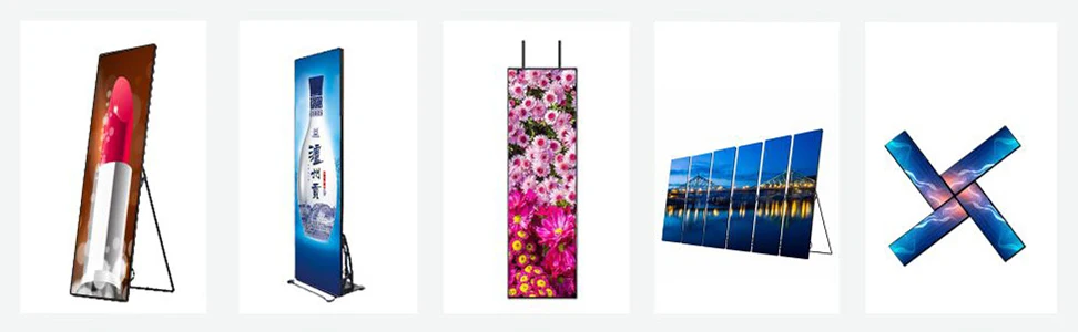 Wifi Floor Stand Wall Mounted Smart Advertising Outdoor Indoor ...