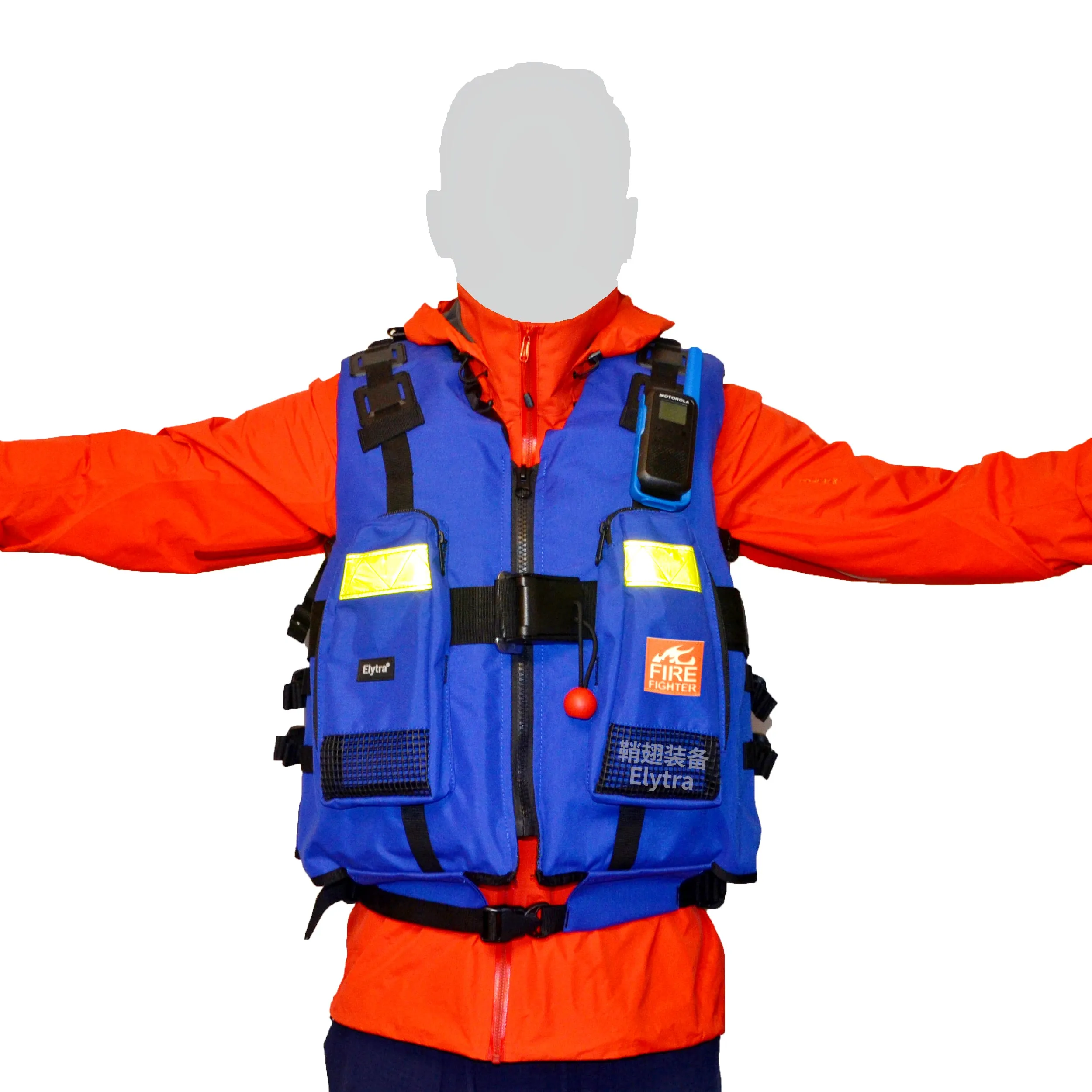 150n Type V Pfd Life Vest Professional Rescue Life Jacket Kayaking ...