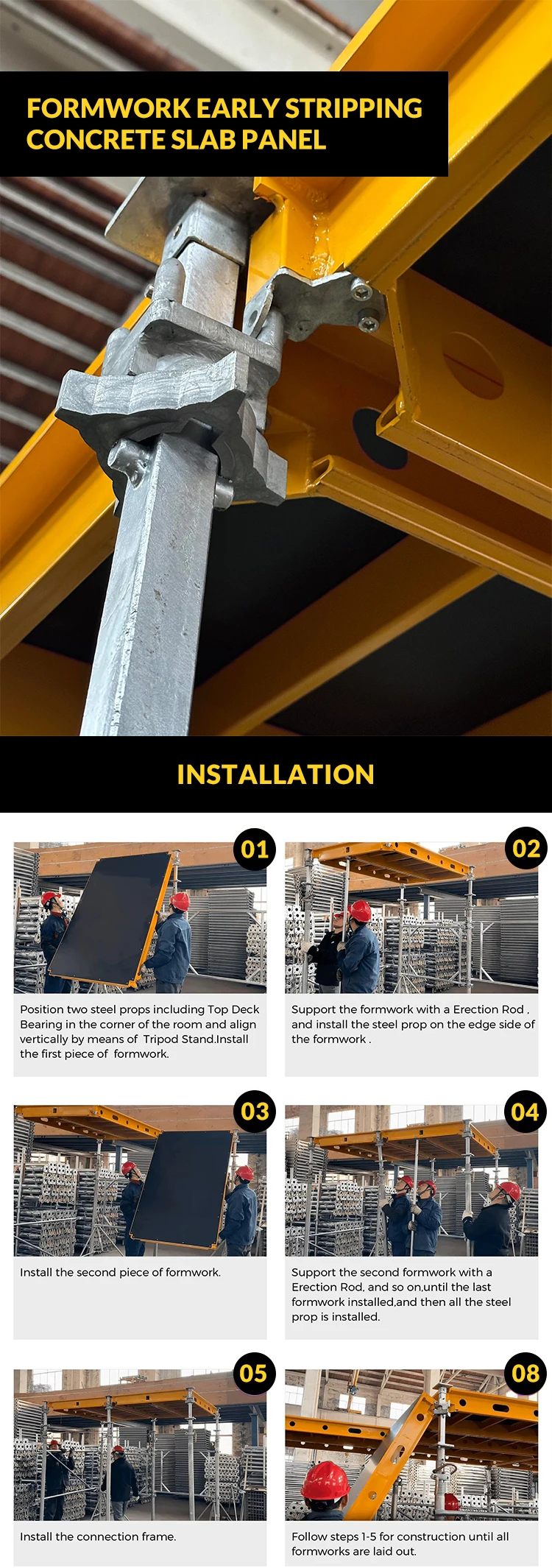 Green Formwork-slab Formwork Slab Formwork Early Stripping Formwork ...