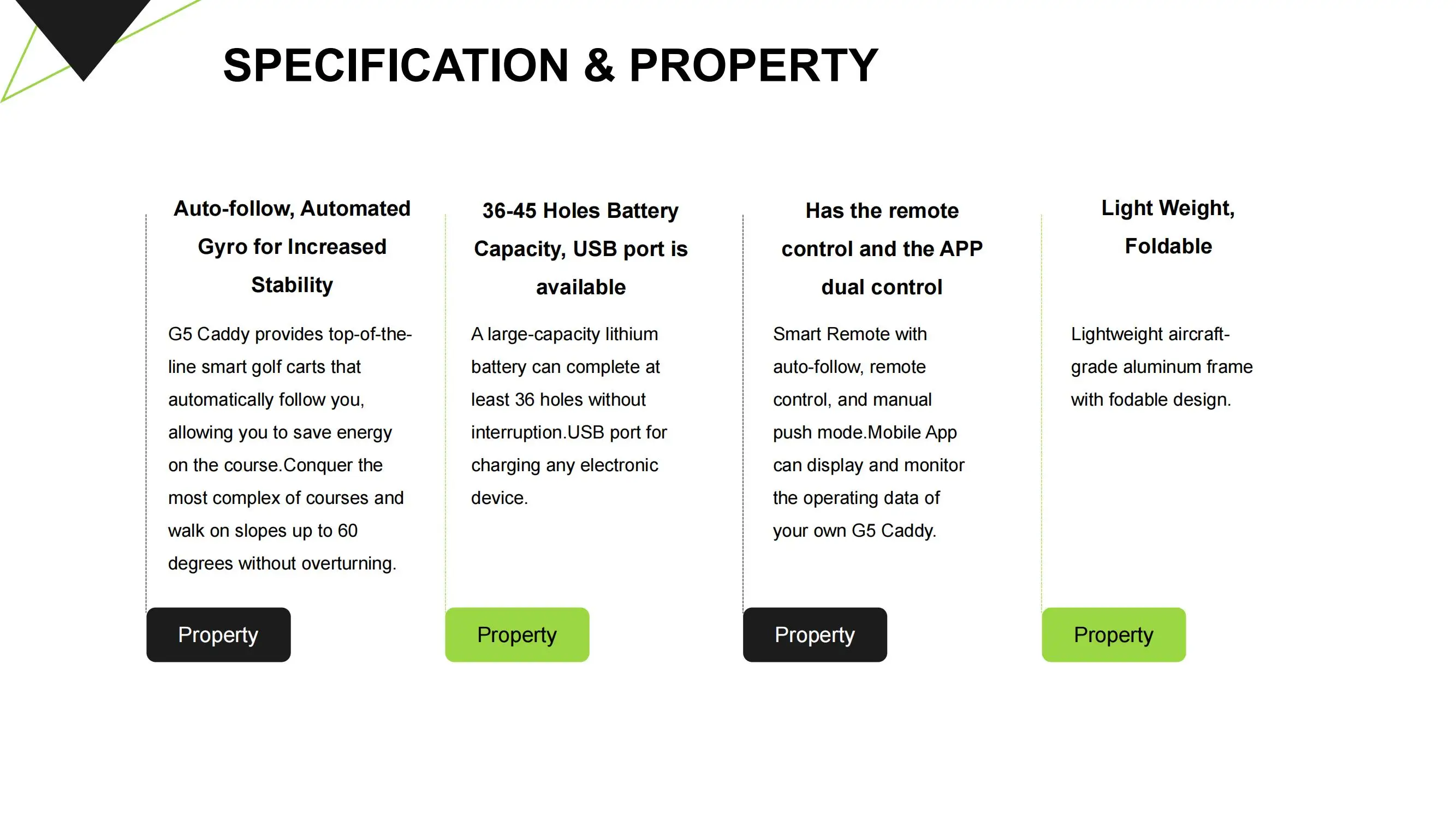 Customizable Follow Me Golf Cart with Bag Support & APP Control