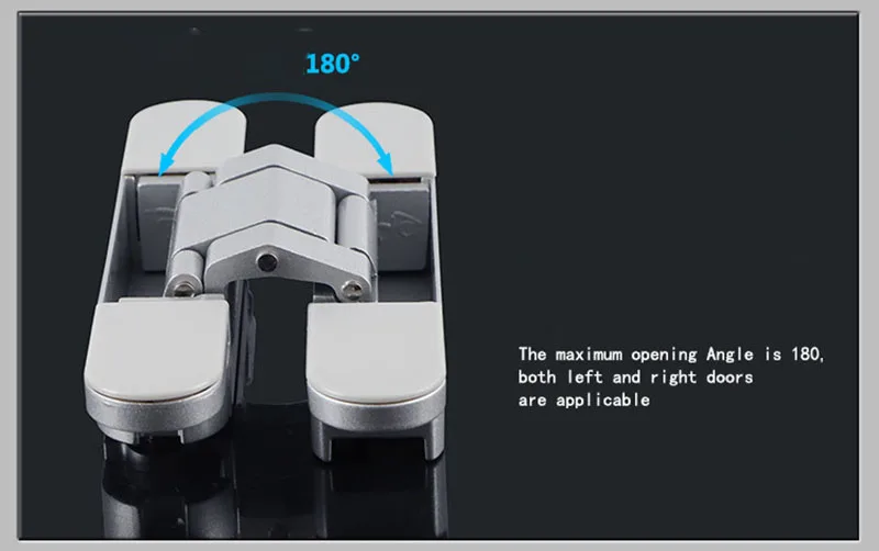 Divine 3 Way Adjustable Concealed Hinges Heavy Duty Hidden Invisible Adjustable Hinge 3d ...