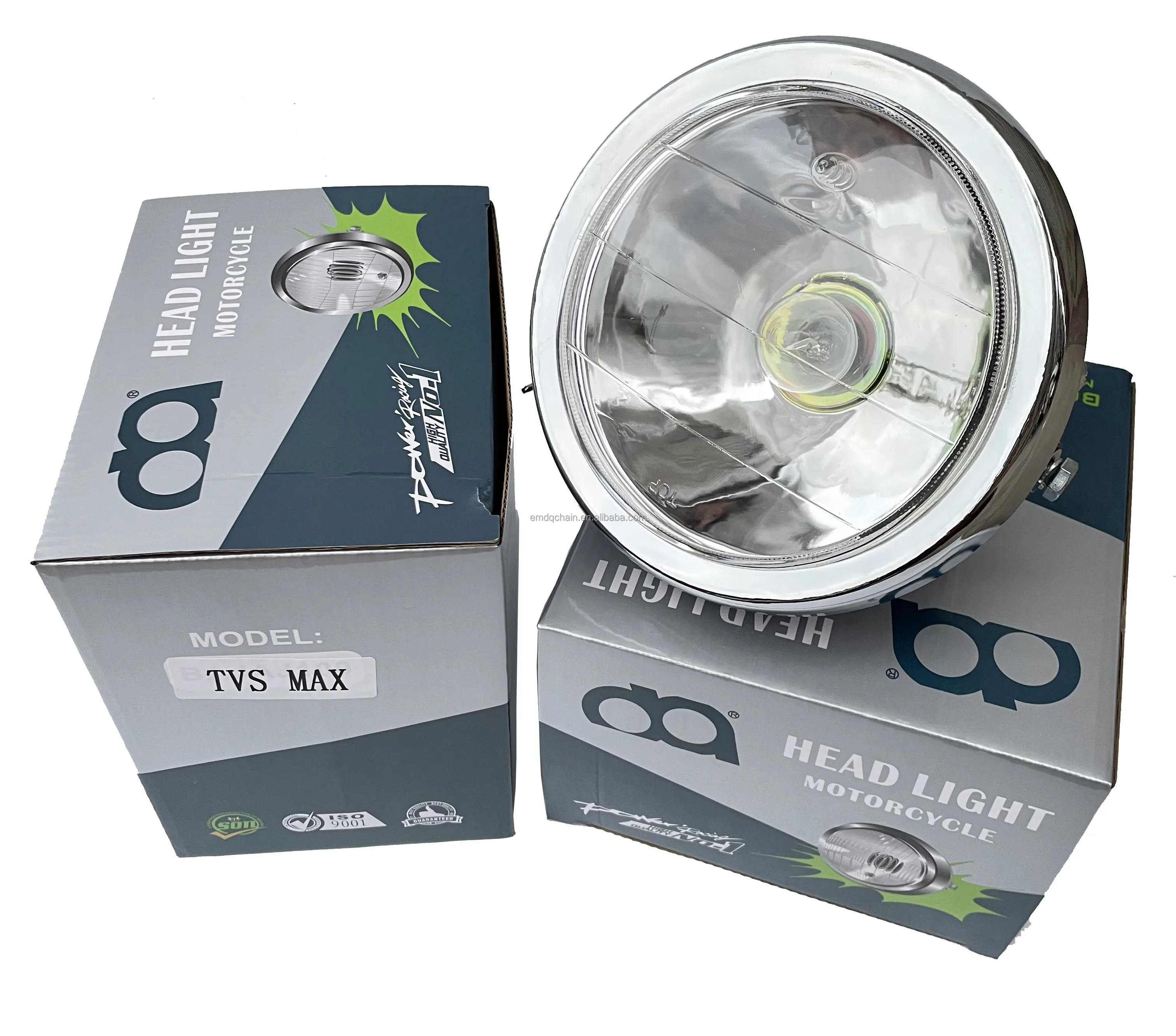 Custom Round Motorcycle Headlight Assembly Lamp Universal Front ...