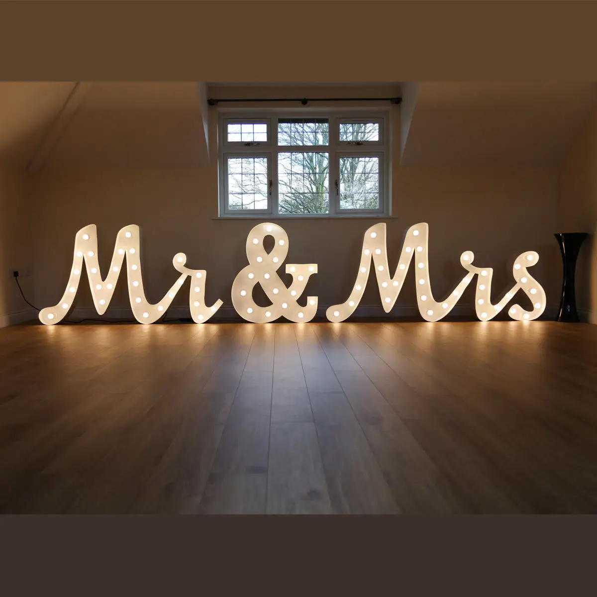 Large Building Logo LED Letter Lights 4ft Super Mall Logo Advertising ...
