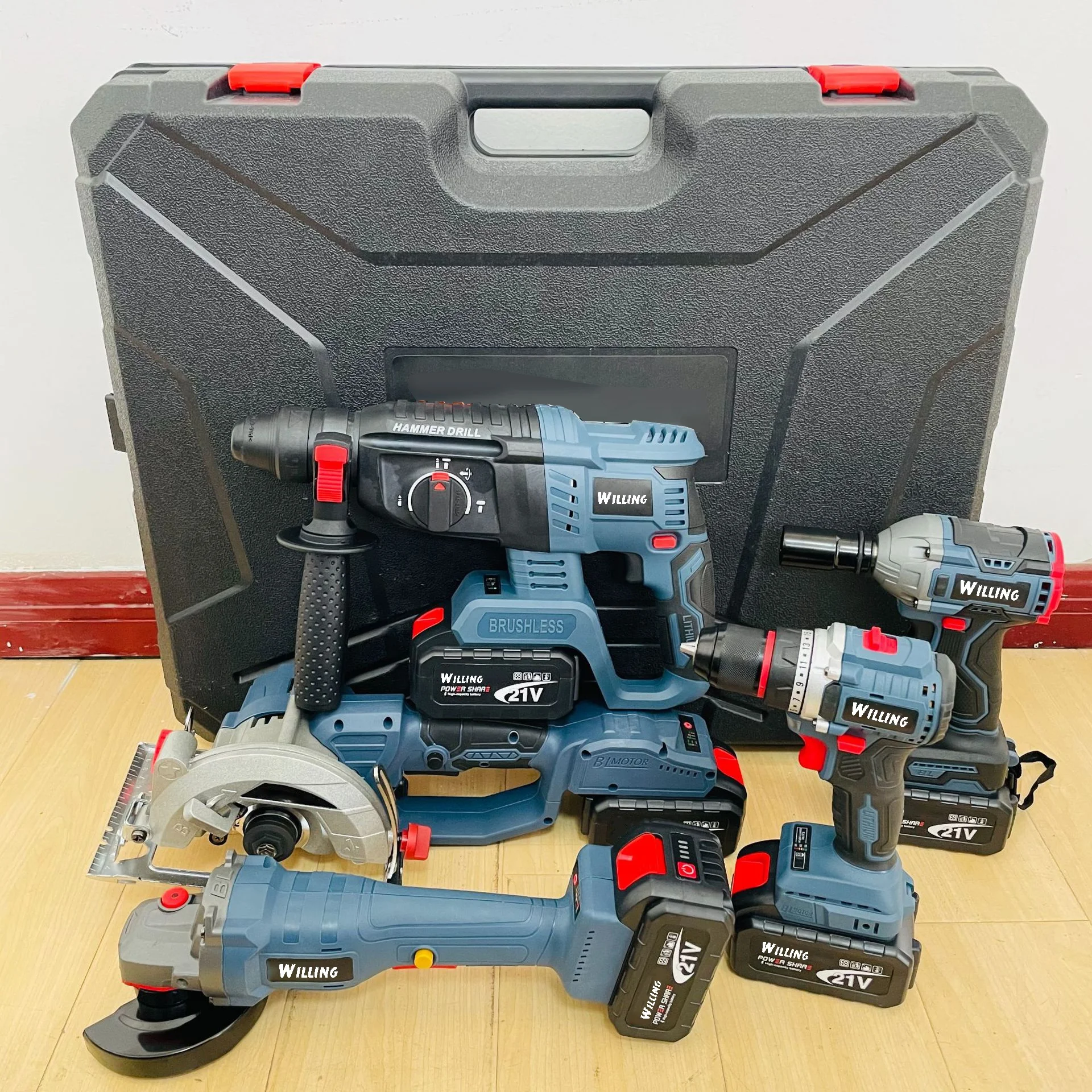 Big Discount on 6 in 1 and 8 in 1 Power Tool Kits - DIY Tools