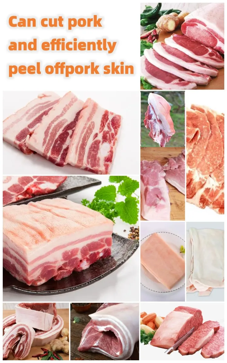 Efficient Pork Rind Meat Skinner - High-Performance Slicer