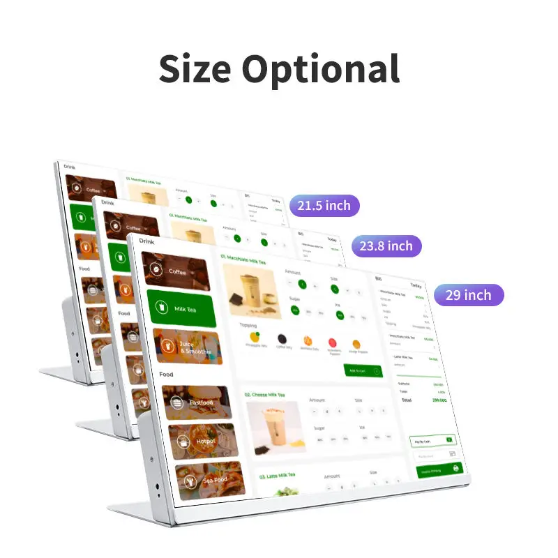 Alibaba.com: 1080P touchscreen digital menu display, ideal for ...