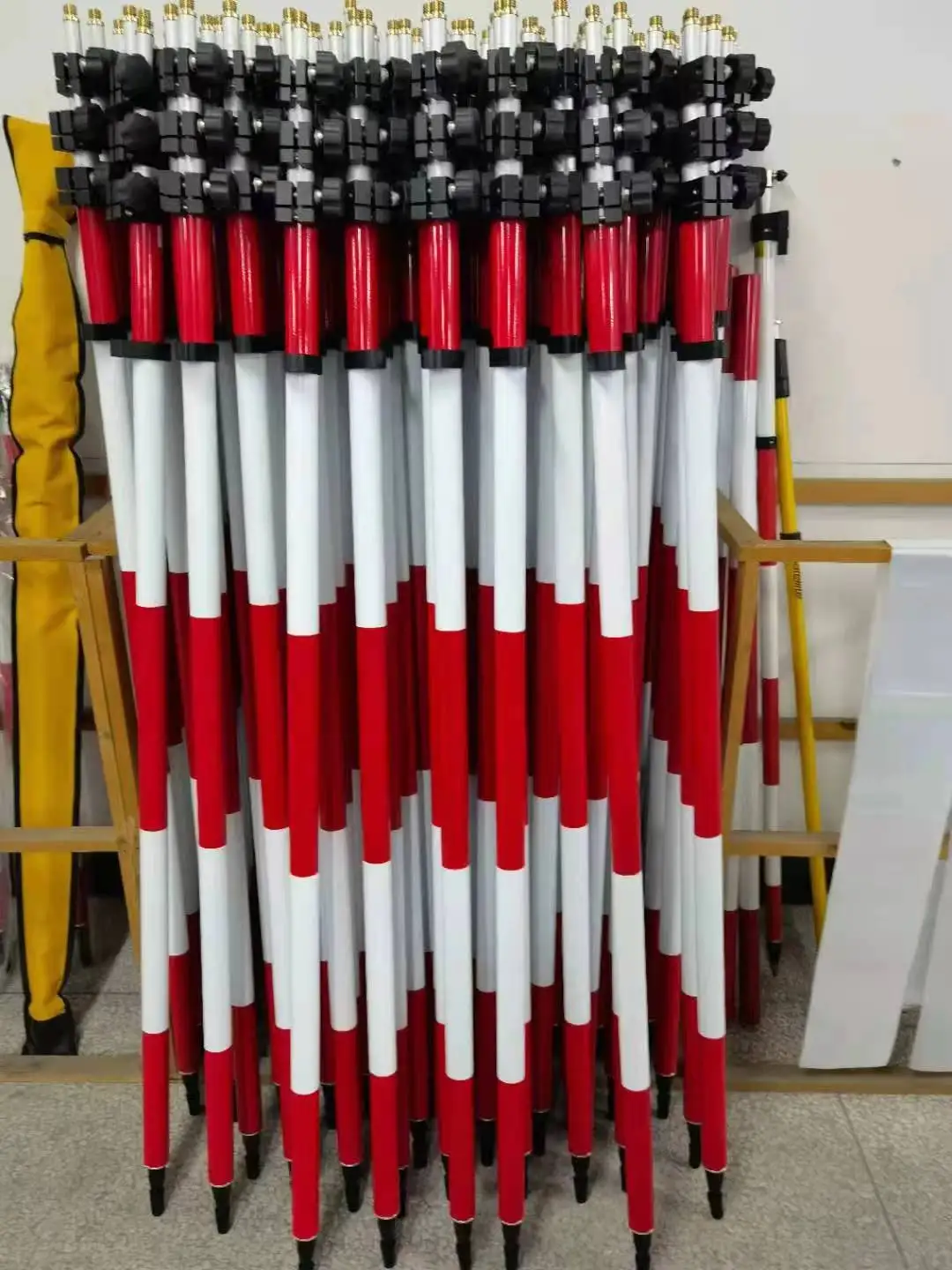 5.2m Prism Pole Aluminum Pole Surveying Equipment Total Station Prism ...