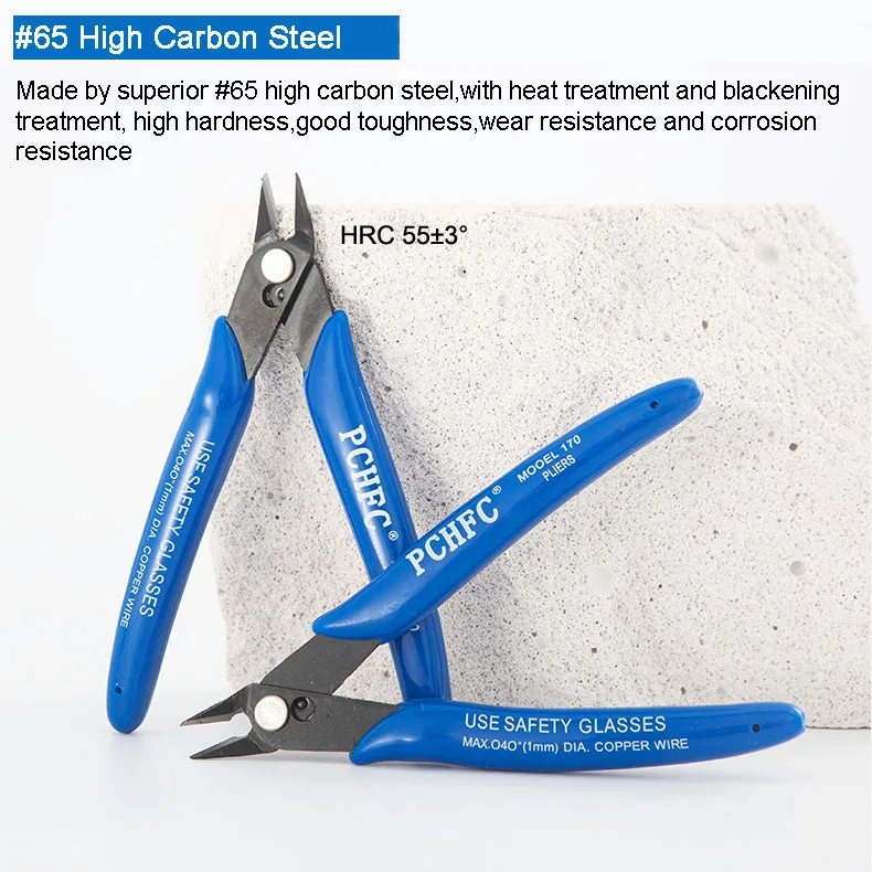 YTH PCHFC 170 5inch Precision Flush Cutter Sharp Side Cutting Pliers ...