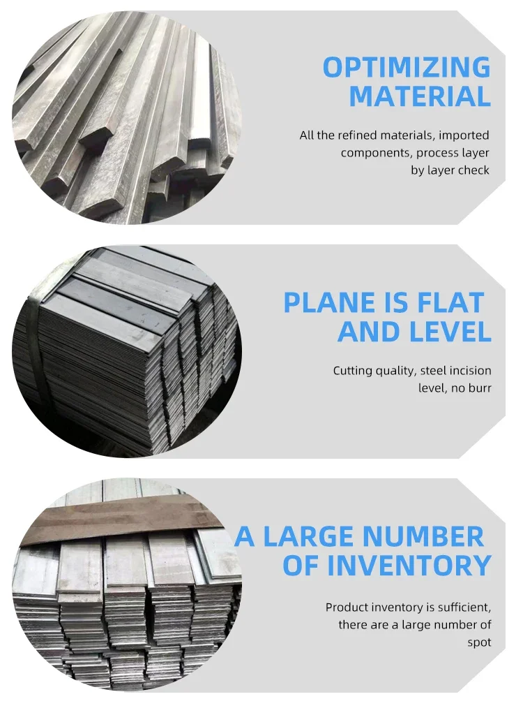 5160 Spring Steel Flat Bar Carbon Steel Flat Bar 1055 Hot Rolled Flat ...