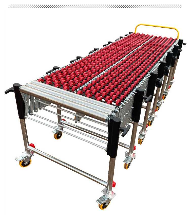Factory Price Wheel Steel Heavy Duty Mini Gravity Spiral Table Conveyor ...