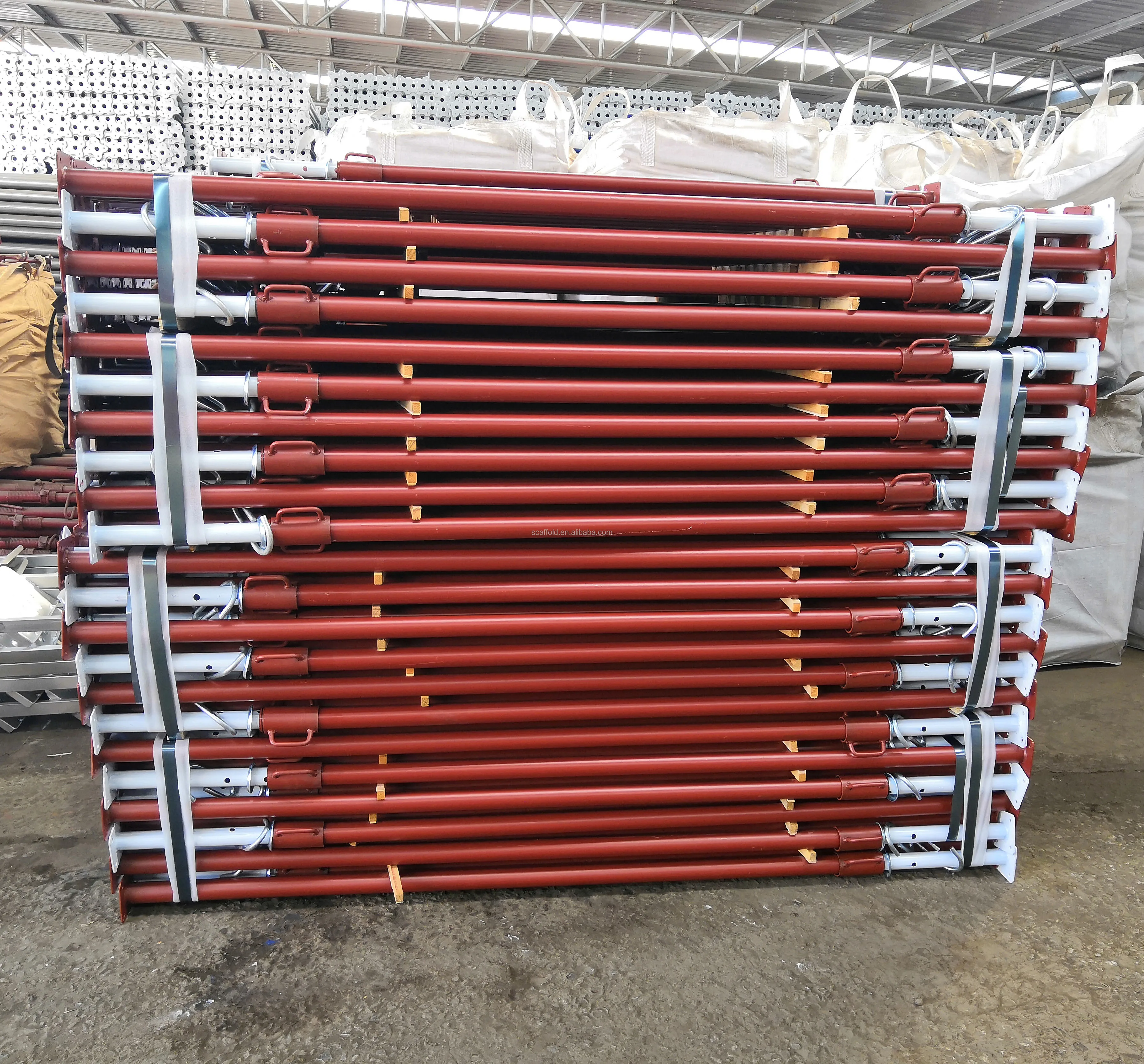 Construction Building Formwork Steel Concrete Shoring Props Scaffolding ...