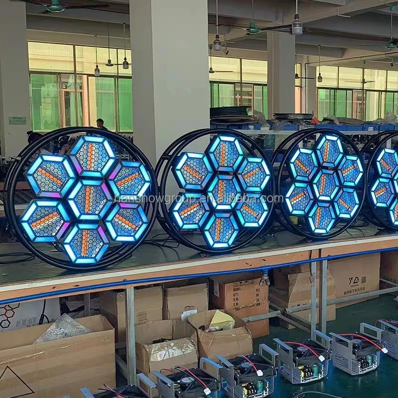 7 X 350w LED Retro Halogen Lamp Warm White Light for Wedding Stage ...