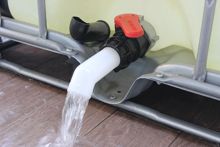 1000l Ibc Tank 2" Ibc Tube Ibc Elbow Connector Adapter Garden Hose ...