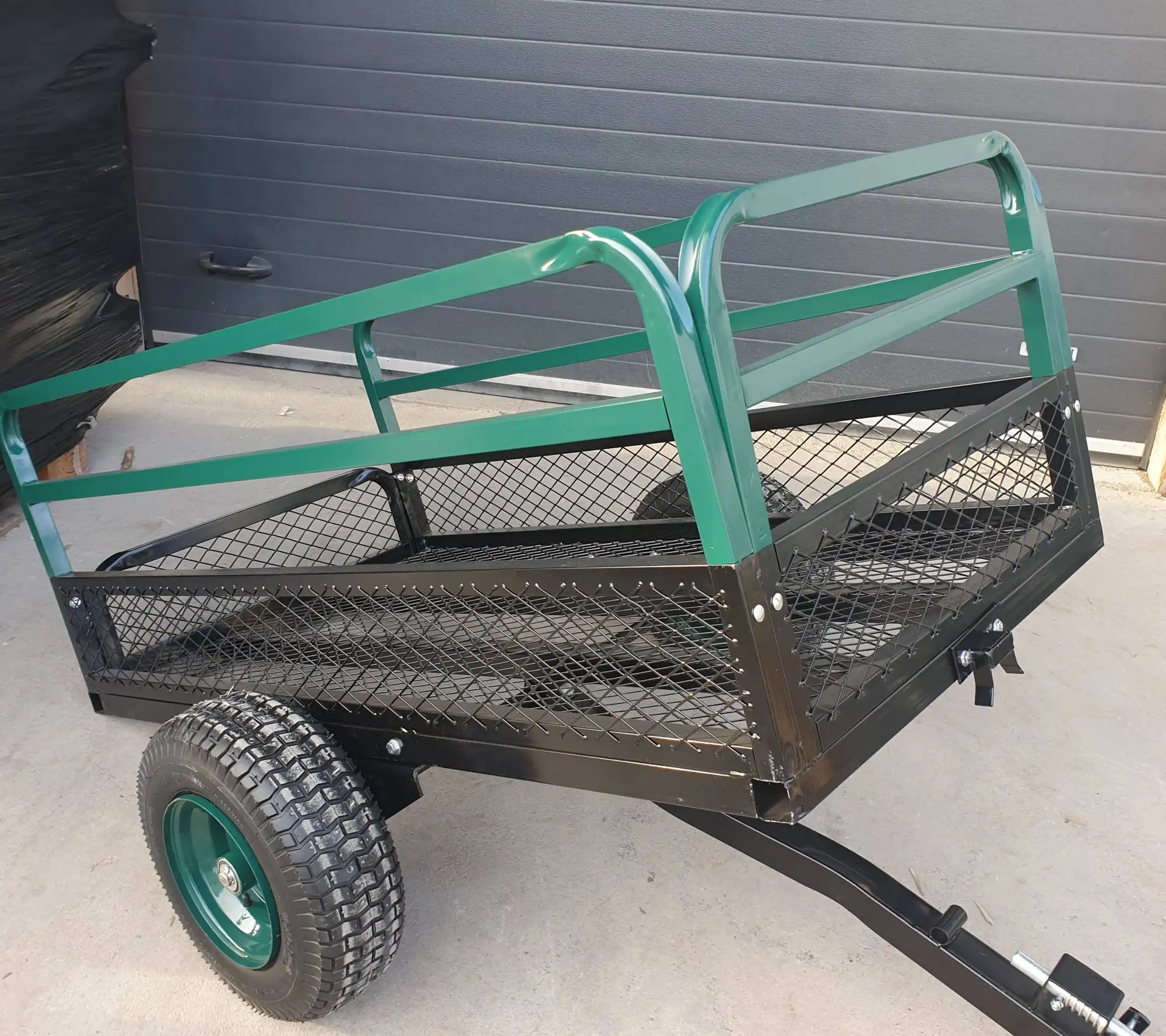 Towable ATV Tipping Cargo Utility Trailer ATV Cart| Alibaba.com