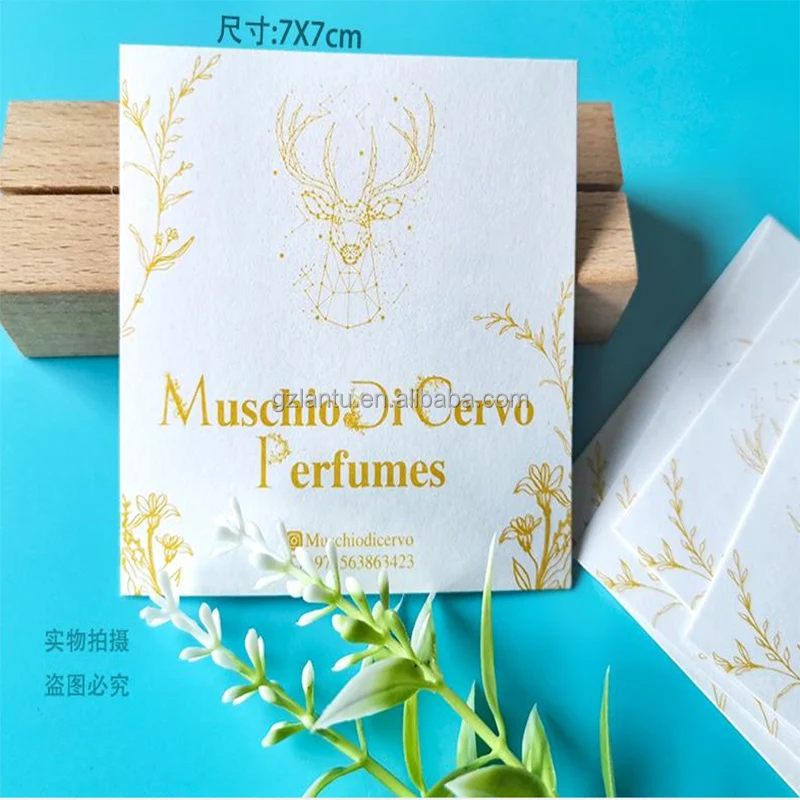 Customized Oem Self-design Perfume Test Paper Perfume Smelling Strip ...