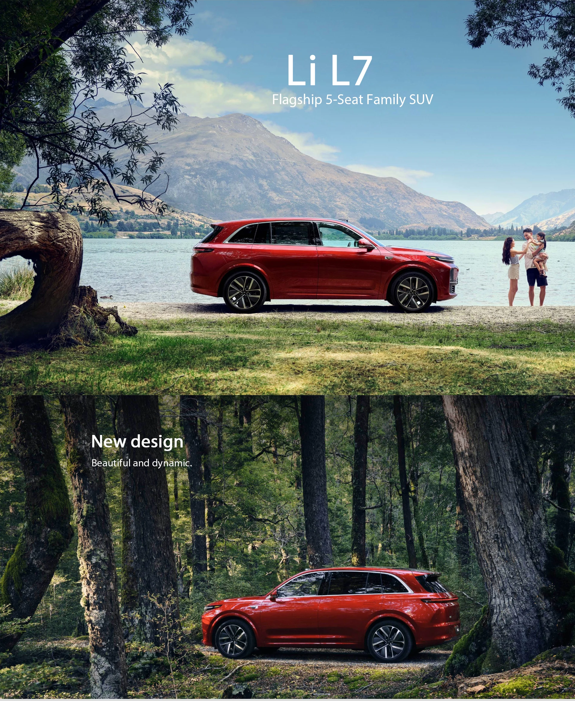 Cheap Price Leading Ideal Li L7 Air Pro Max Hybrid Car Medium Large Suv 4 Wheel Drive New Energy ...