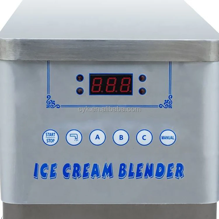 Full Auto Swirl Fruits Ice Cream Machine - Easy & Efficient