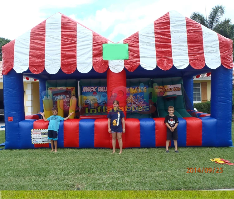 Commercial Grade PVC Inflatable Concession Stand Blow-Up Treat Shop ...