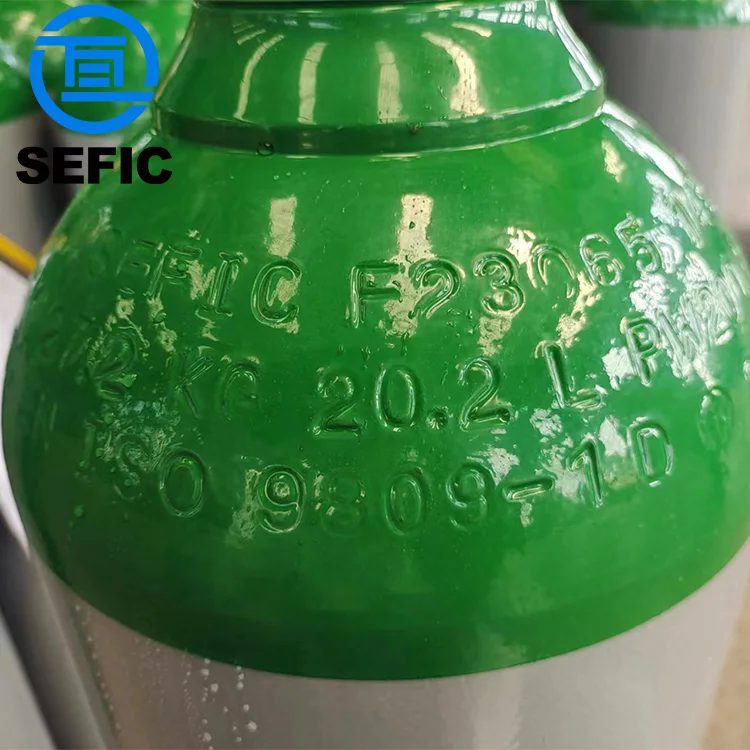 High Pressure Argon Co2 Mixed Gases Industrial 20l Eniso9809-1 5.4mm 27 ...