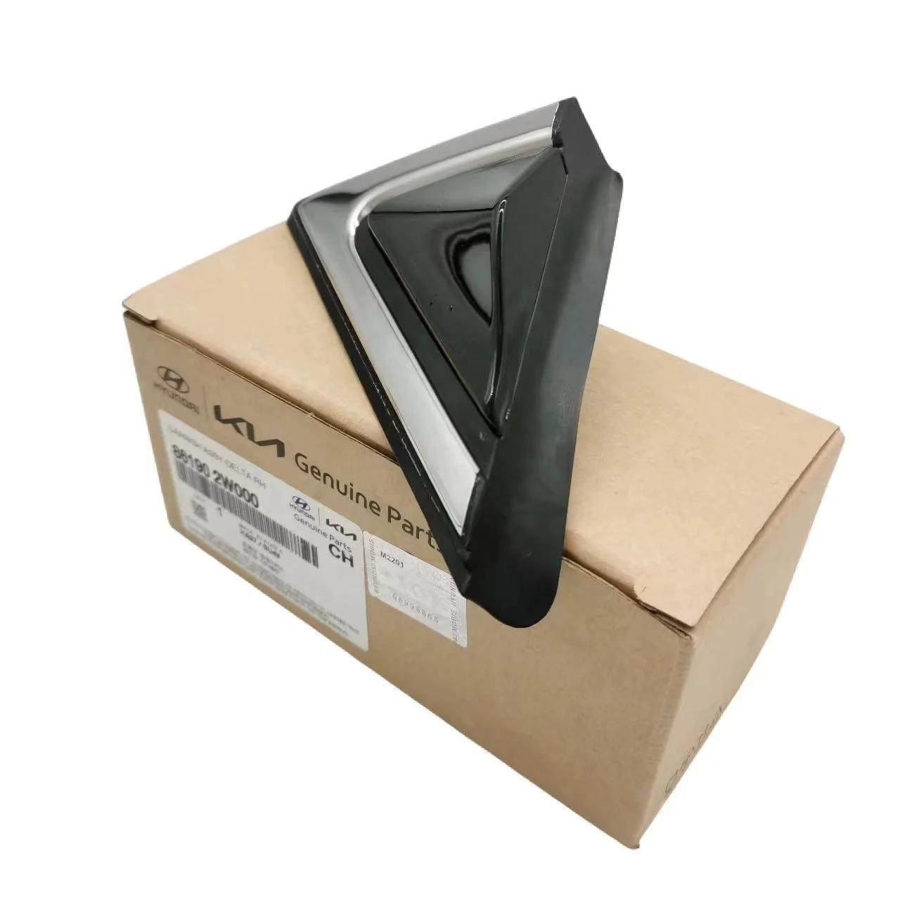 LH & RH Fender Corner Chrome Molding for Hyundai Santa Fe