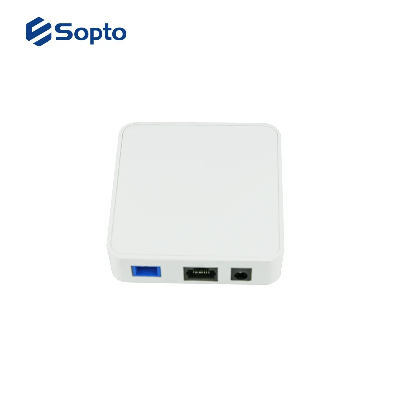 Sopto 1GE Optical Fiber EPON ONU ONT FTTH Compatible Other Brand OLT ...
