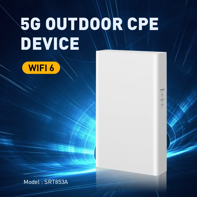 Factory Oem Outdoor 5g Cpe Lte Srt853a Weatherproof 2.5gbps Ethernet ...