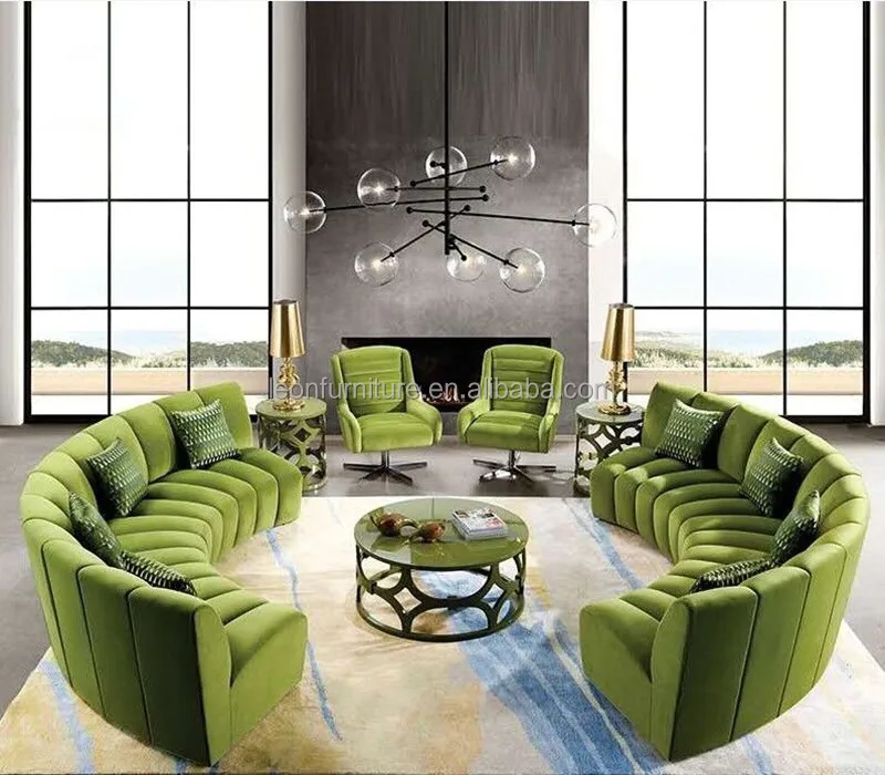 Modern C Shape Sofa Set - Stylish Living Room Furniture Designs for ...