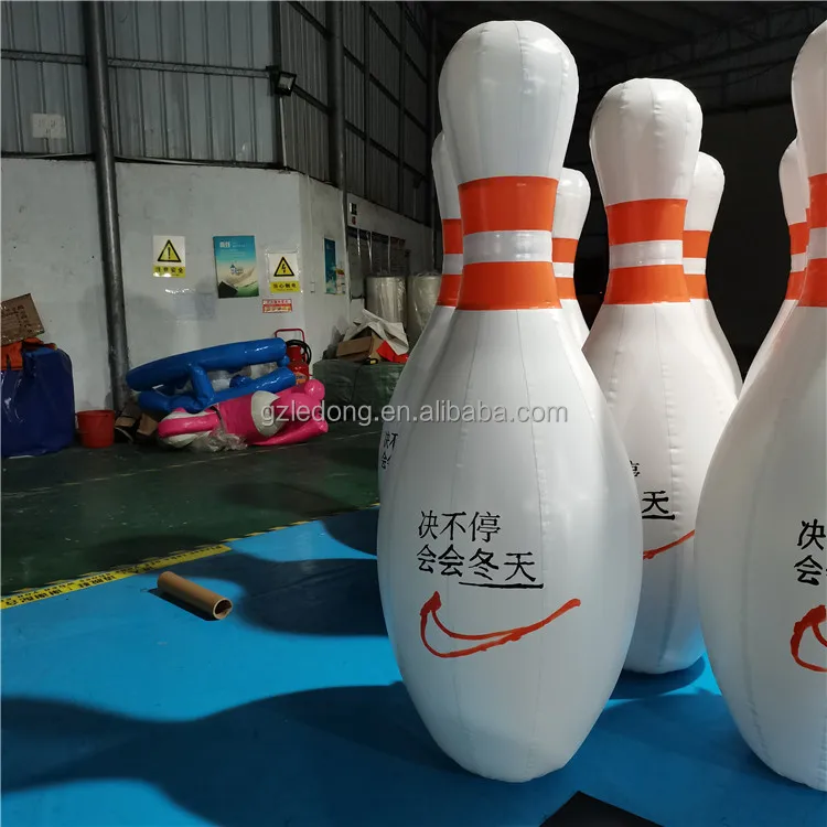 Outdoor Funny Games Jumbo Inflatable Bowling Set/inflatable Human Zorb ...