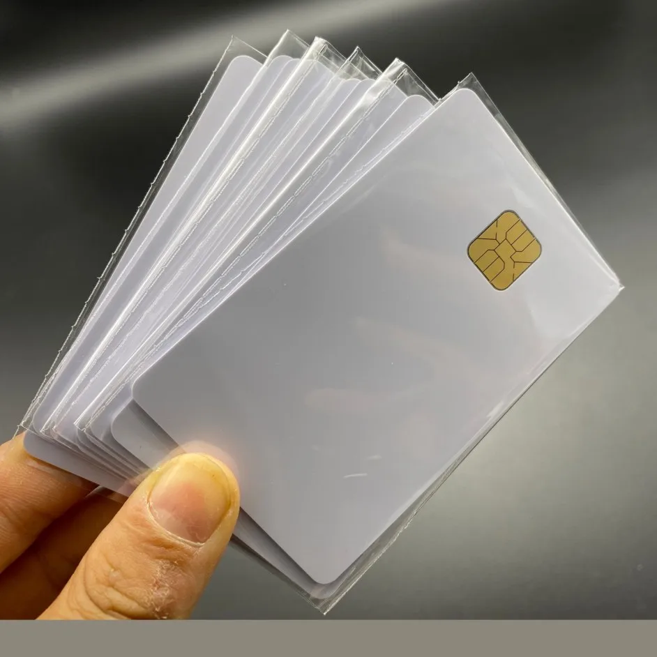 Wholesale White Printable PVC Card AT24C64 Big Chip Smart IC Card
