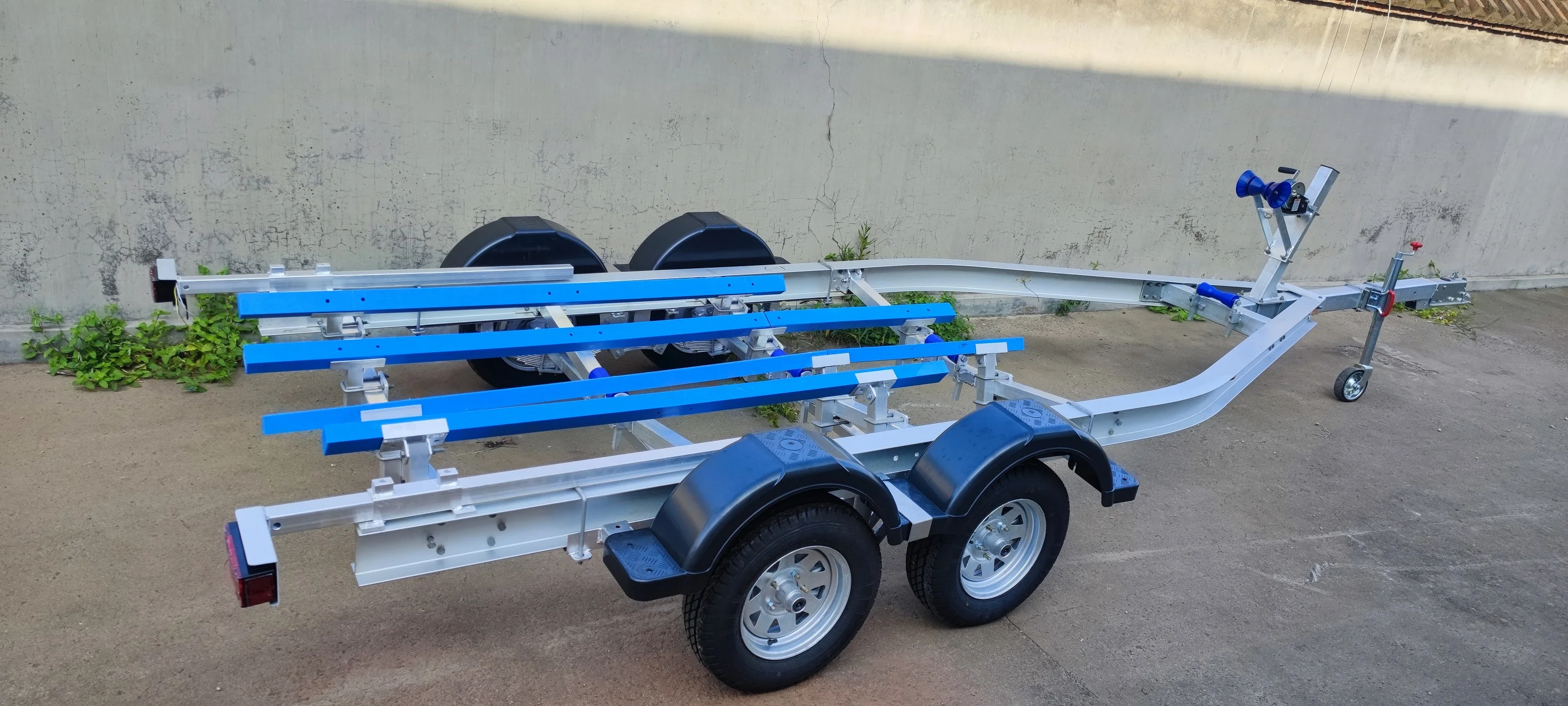 Tandem Axle Aluminum Boat Trailer Loading 1500 Kg - Buy Aluminum Boat ...