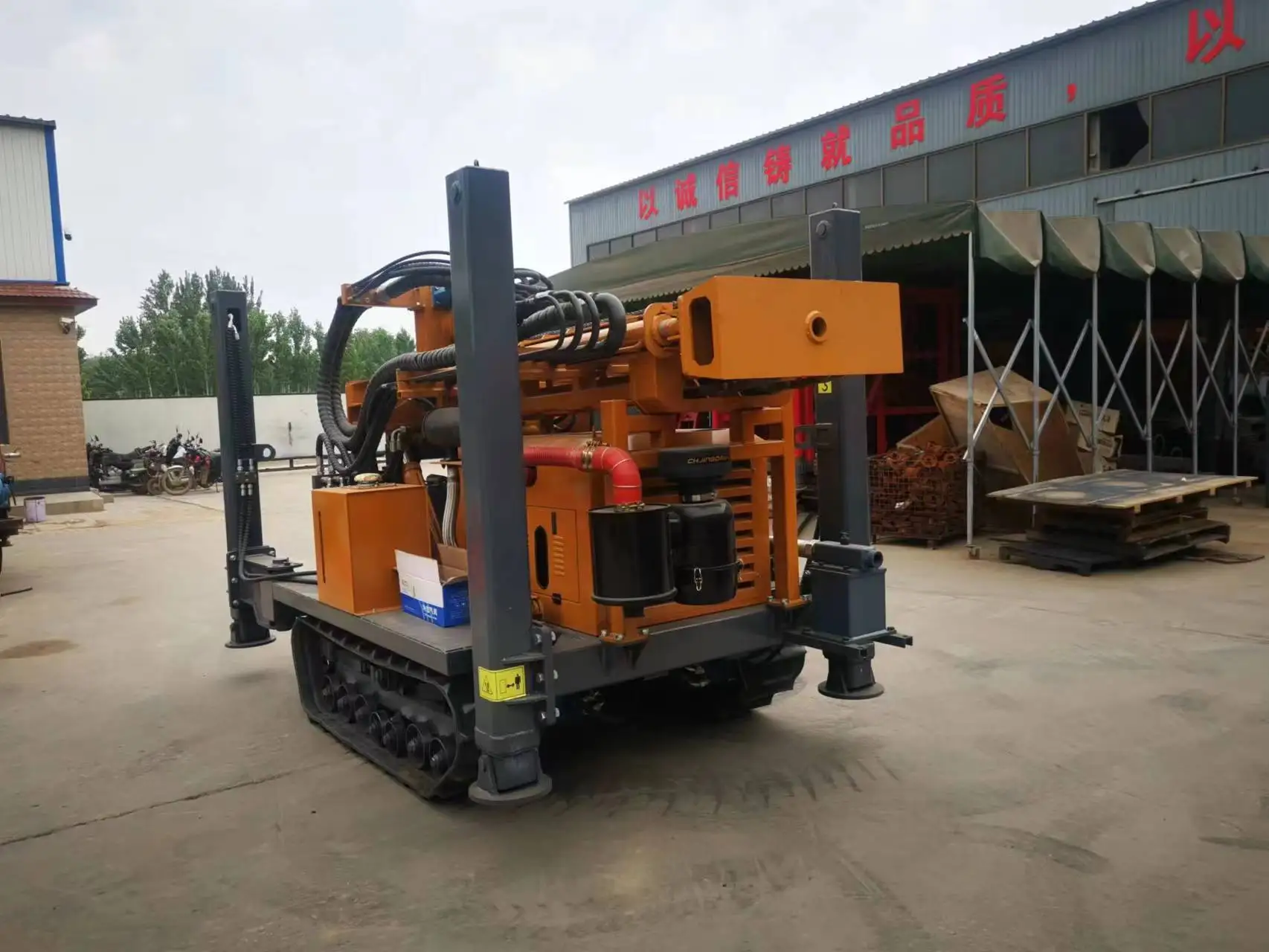 ANBIT-S 180/200/260/300/350/400/450/500/600 m全新履带式液压水井钻机设备| Alibaba.com