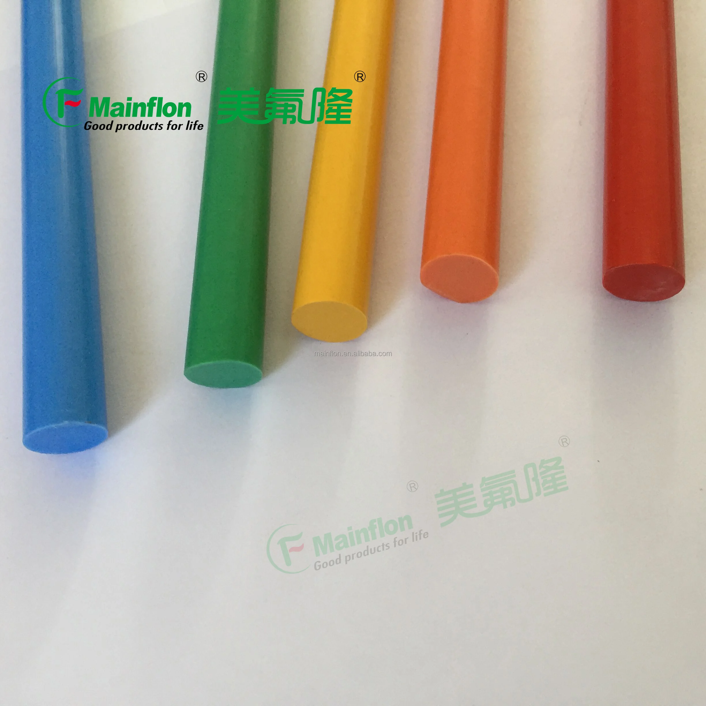 Red Color PTFE Round Rod - Durable, Versatile, and Fast Delivery
